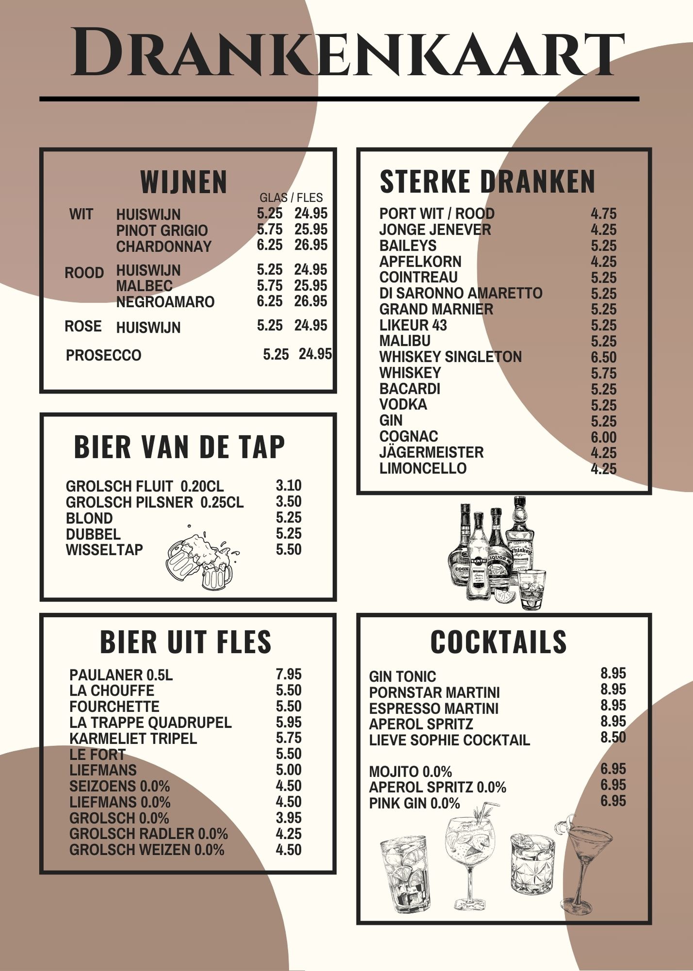 Lieve Sophie - Drank en Borrel